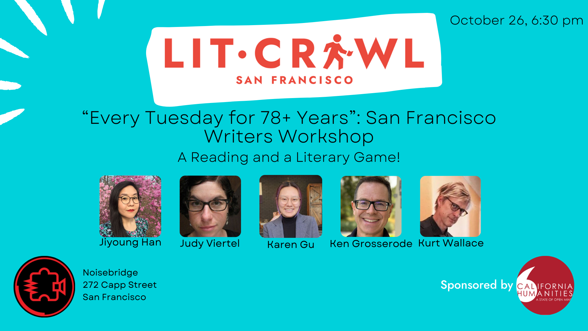 Litquake Events – Olga Zilberbourg